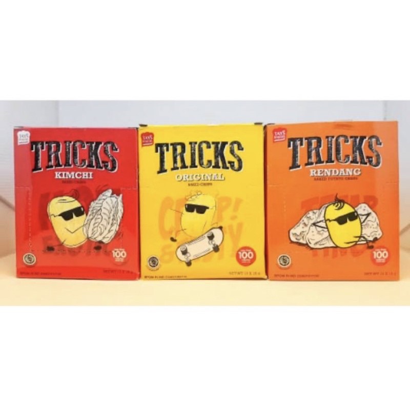 Jual Tricks Biskuit kentang potato baked chips | Shopee Indonesia