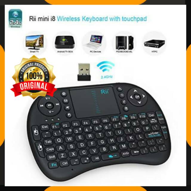 Jual MINI KEYBOARD KEYBORD KEYBOD KEYBOT KIYBOD WIRELESS i8 2.4G ...