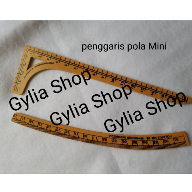 Jual Penggaris Pola Set Mini/ Penggaris Pola Kecil untuk Menggambar ...