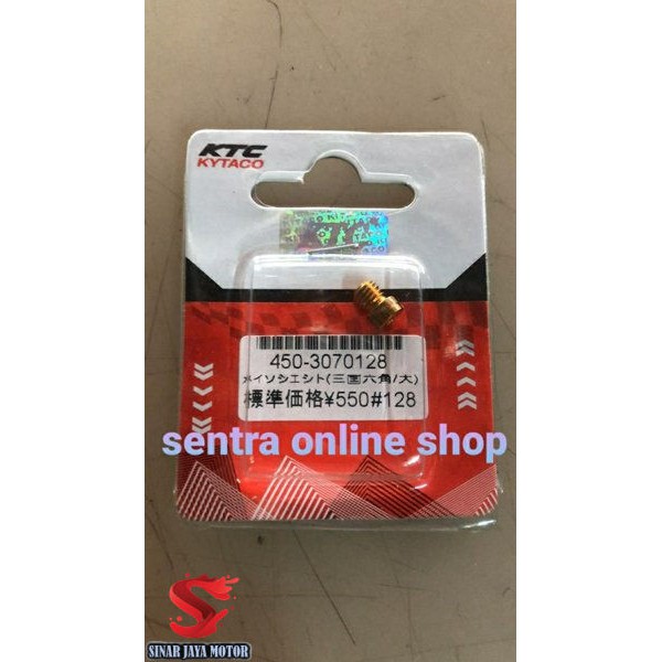 Jual Mainjet main jet spuyer pe 28 tiger ukuran 128 ktc | Shopee Indonesia