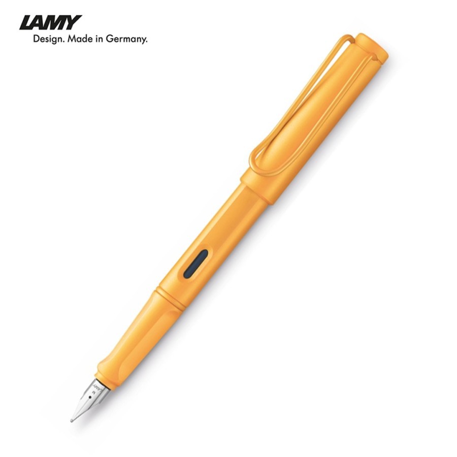 Jual LAMY Safari Fountain Pen Special Edition Mango EF | Shopee Indonesia
