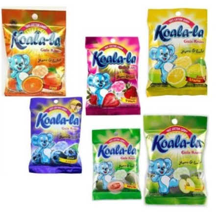 Jual KOALA-LA KAPAS CANDY / SOFT COTTON CANDY / PERMEN GULA KAPAS 10 ...