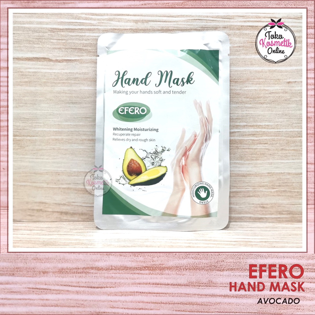 Jual EFERO HAND MASK | MASKER TANGAN EFERO | MOISTURIZING & EXFOLIATING ...