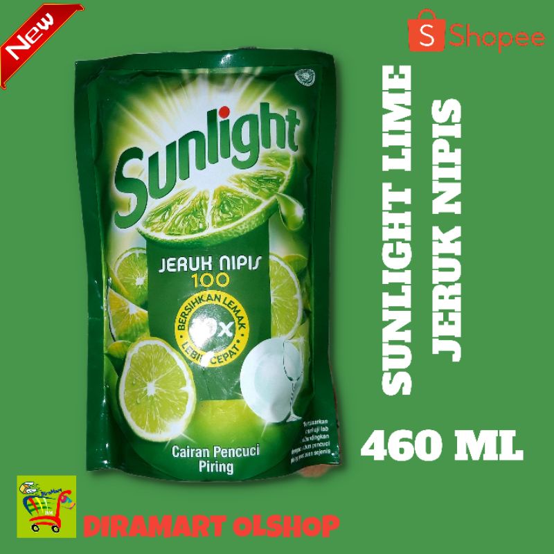 Jual Sunlight Sabun Cuci Piring Jeruk Nipis 460 ml | Shopee Indonesia