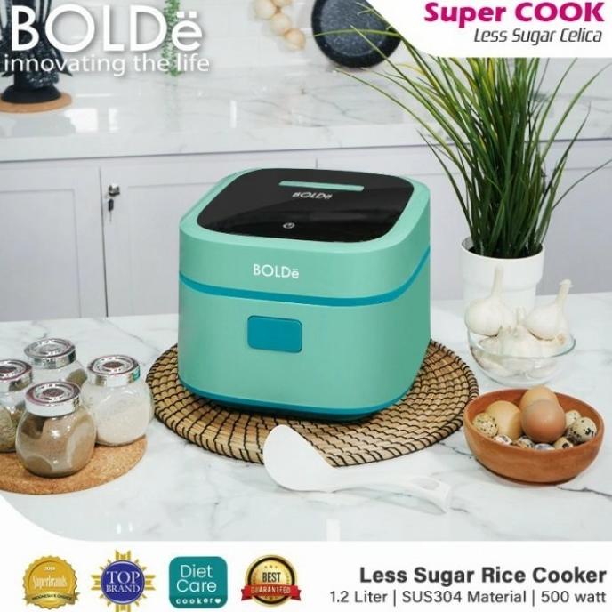 Jual BOLDE - SUPER RICE COOKER LESS SUGAR CELICIA 1.2 LITER | Shopee ...