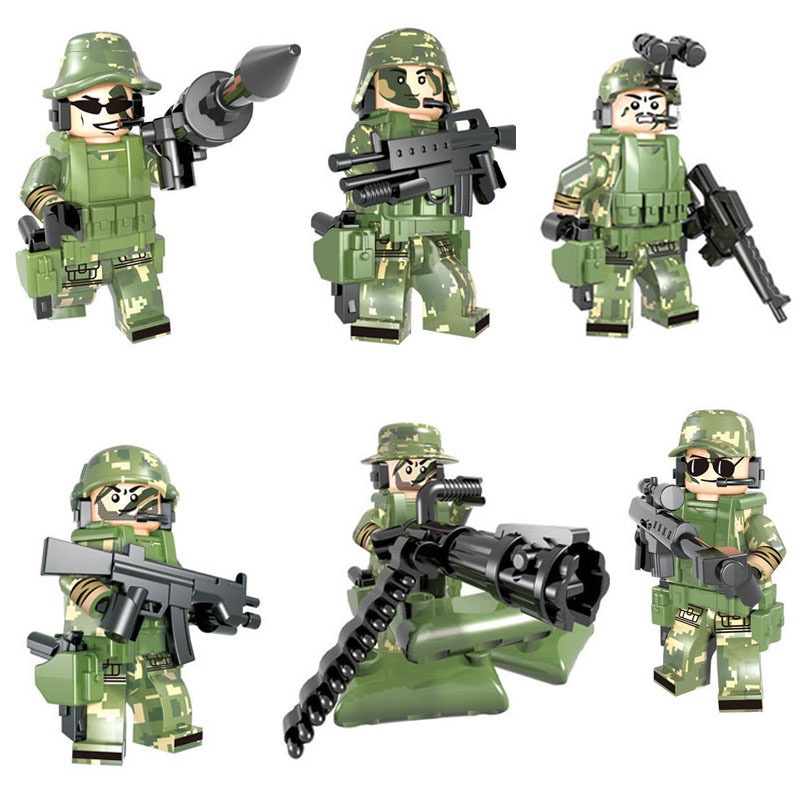 Jual Brick Minifigure Military Soldier Special Force Army Angkatan ...