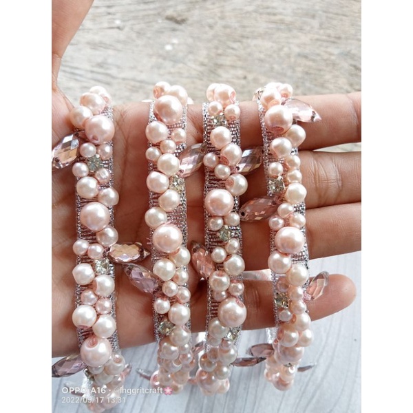 Jual Payet Rangkai/ Mutiara Rangkai Manik Bambu sampan/ Hiasan Kebaya ...