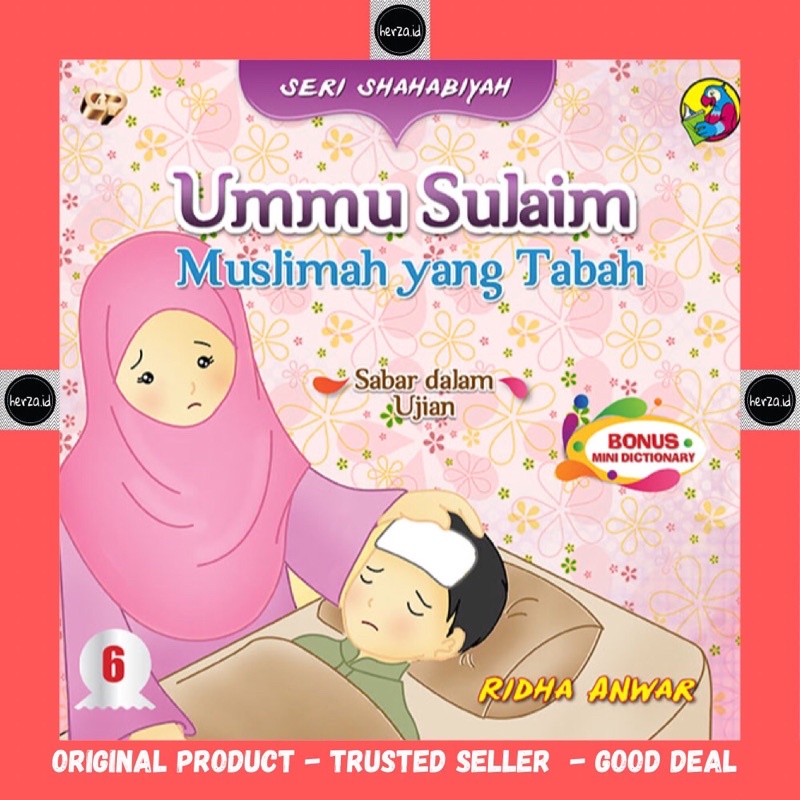 Jual Ummu Sulaim Muslimah yang Tabah (seri shahabiyah) Gema insani kids buku cerita anak bacaan ...