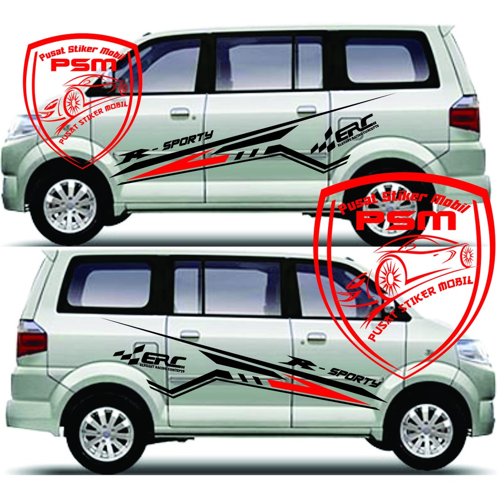 Jual Stiker mobil apv terbaru striping apv sport stiker mobil apv ...