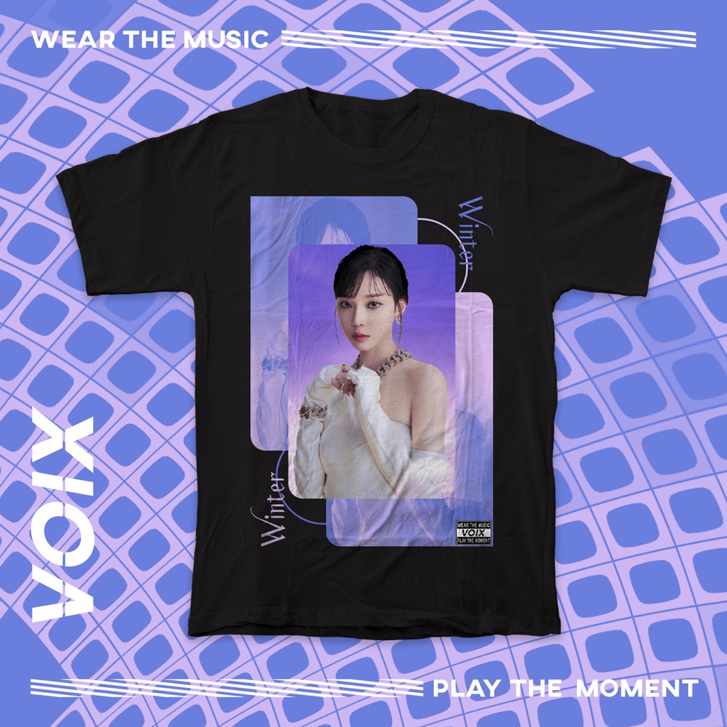 Jual Kaos Kpop AESPA "Savage" Tee - Karina, Giselle, Winter, Ningning ...