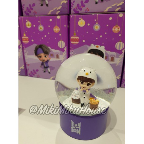 Jual TINYTAN SNOWBALL BTS OFFICIAL SNOW BALL GLOBE BT21 PURPLE HOLIDAY MERCH MD MERCHADISE ...