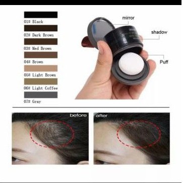 Jual non permanent dye instant hair color powder/pewarna rambut ...