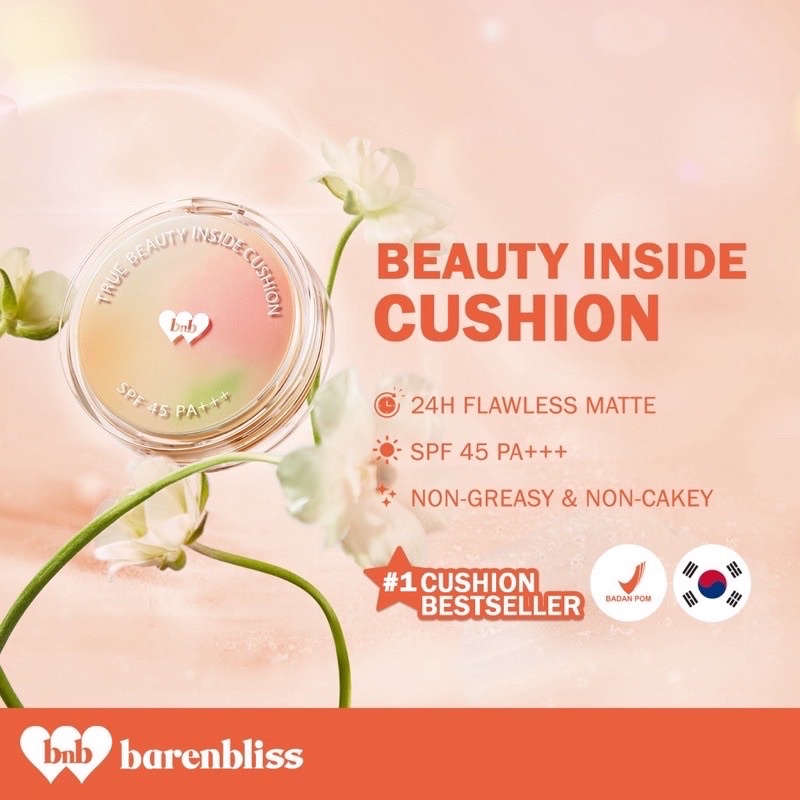 Jual BARENBLISS BNB TRUE BEAUTY INSIDE CUSHION | Shopee Indonesia