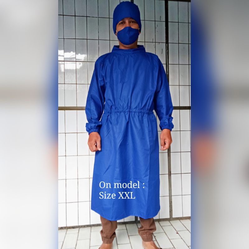 Jual Gown Serut Tali 3 | Surgical Gown | Baju Medis | Baju Perawat ...