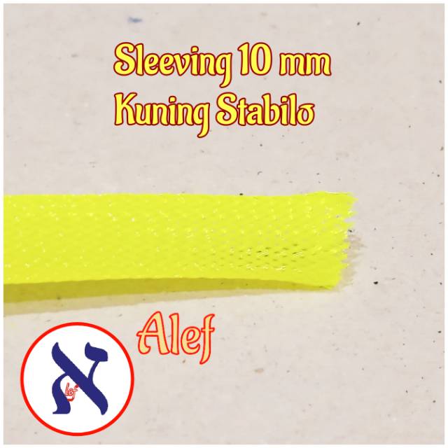 Jual Sleeving 8 mm Kuning Pembungkus Kabel sleving snake jaring cable ...