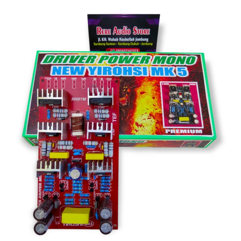 Jual Kit Power Driver Yiroshi MK5 200W - 2000W komponen Super | Shopee Indonesia