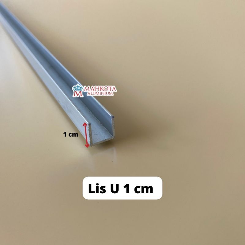 Jual Lis U Alumunium 1 cm | Shopee Indonesia