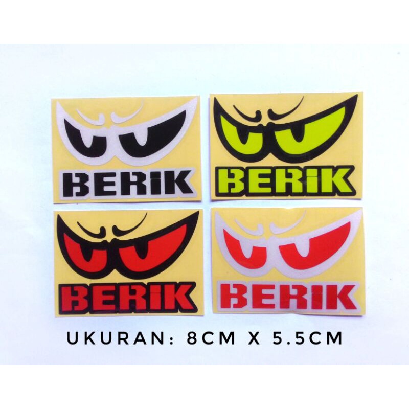 Jual Stiker Cutting Tulisan Berik Cutting Sticker Untuk Sticker Motor ...