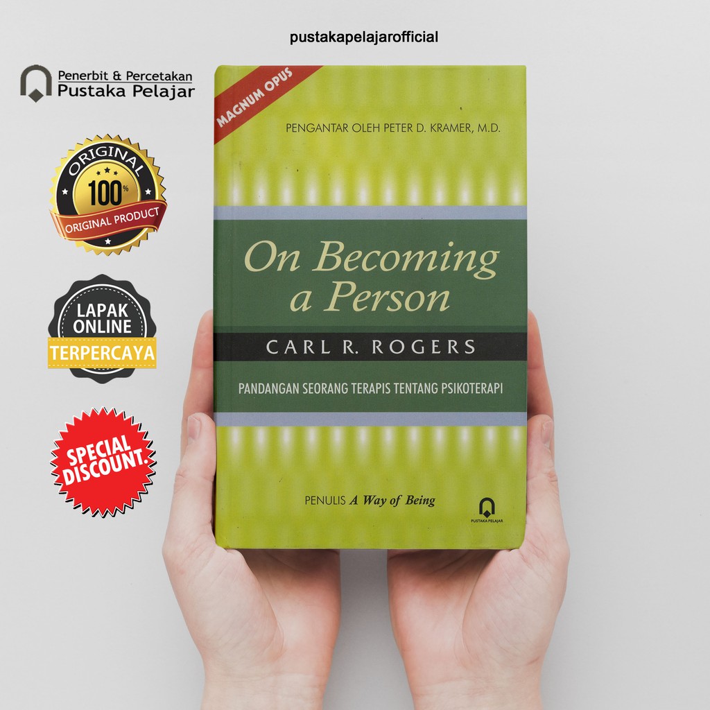 Jual Buku Original On Becoming A Person / Carl R Rogers / Pustaka ...