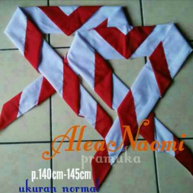 Jual Hasduk pramuka Jumbo hasduk penegak SMA panjang 150cm uk.normal ...