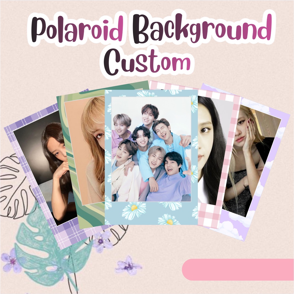 Jual Polaroid Background Custom | Shopee Indonesia