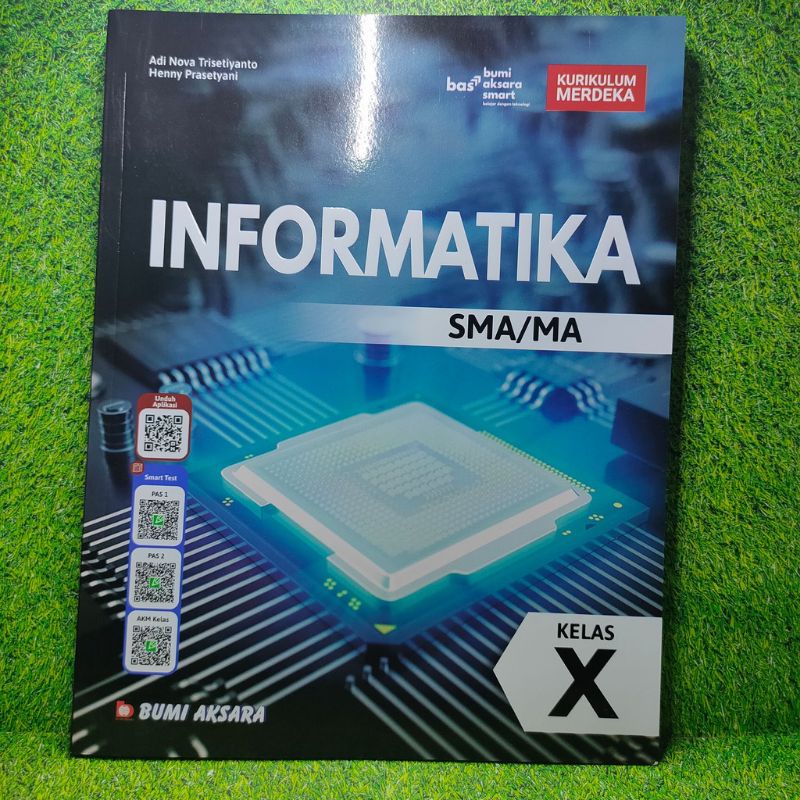 Jual BUKU PAKET KURIKULUM MERDEKA INFORMATIKA SMA KELAS 10 - BUMIAKSARA ...