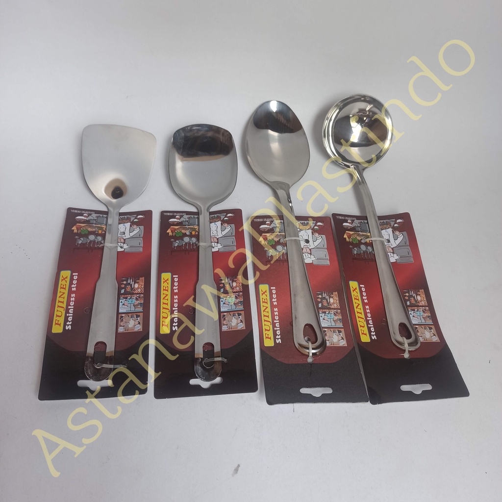 Jual Sodet sutil spatula centong sendok sayur mini fujinex stainless ...