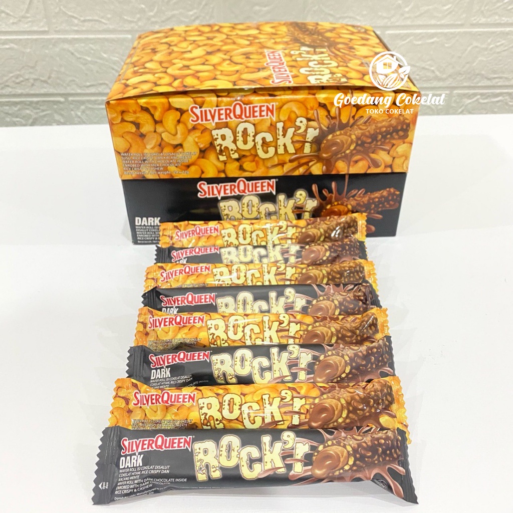 Jual Coklat Silver Queen Silverqueen Rock'r Rockr Coklat Milk Dark ...