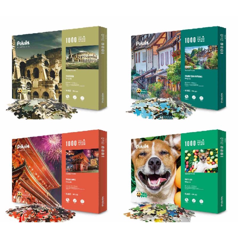 Jual Puzzle 1000 pcs ukuran 70 x 50cm Pokolo | Shopee Indonesia