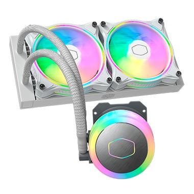 Jual Cooler Master Masterliquid ML240 Illusion I White - AIO Liquid ...