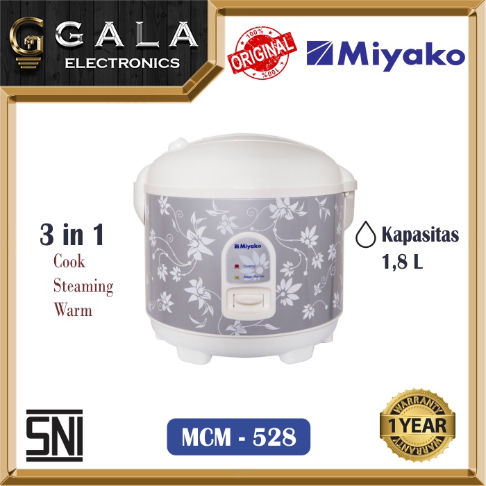 Jual MAGIC COM Miyako mcm 528 - 1,8 ltr | Shopee Indonesia