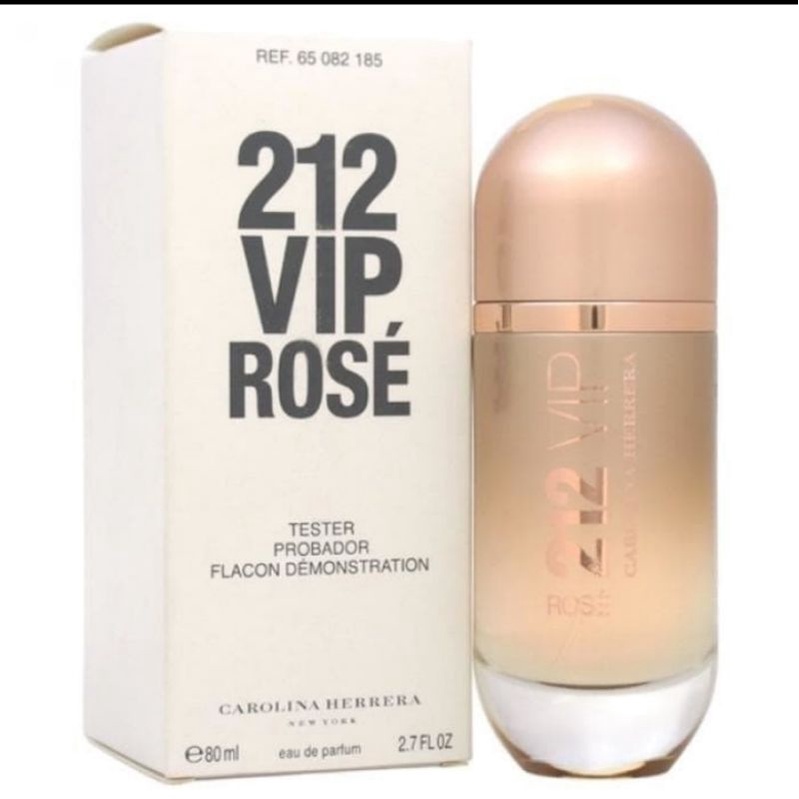Jual Parfum Original Tester Carolina Herrera 212 Vip Rose Edp 80ml ...