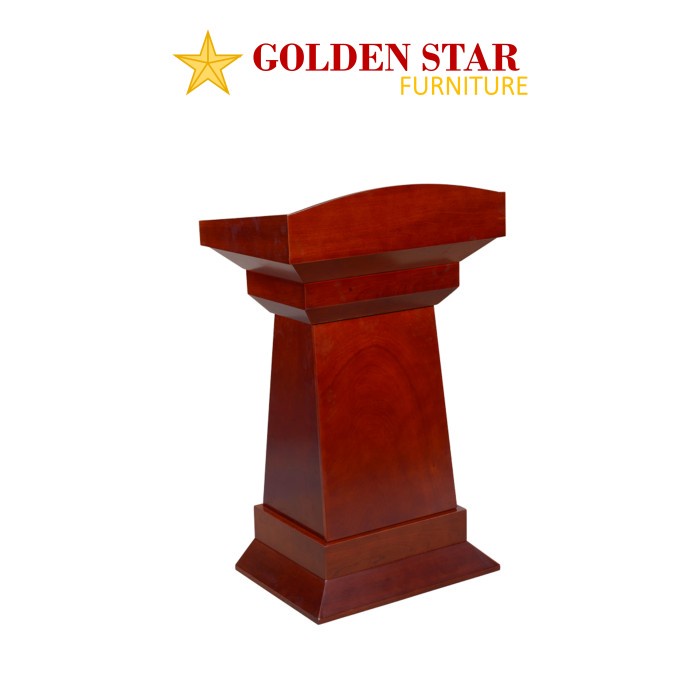 Jual Meja Mimbar Podium / Auditorium Pidato Minimalis Motif Kayu Impor ...