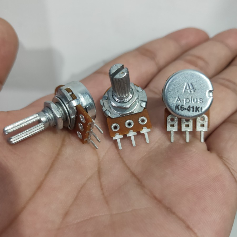 Jual Potensio ROTARI Mono 50K APLUS Potensiometer Klik | Shopee Indonesia