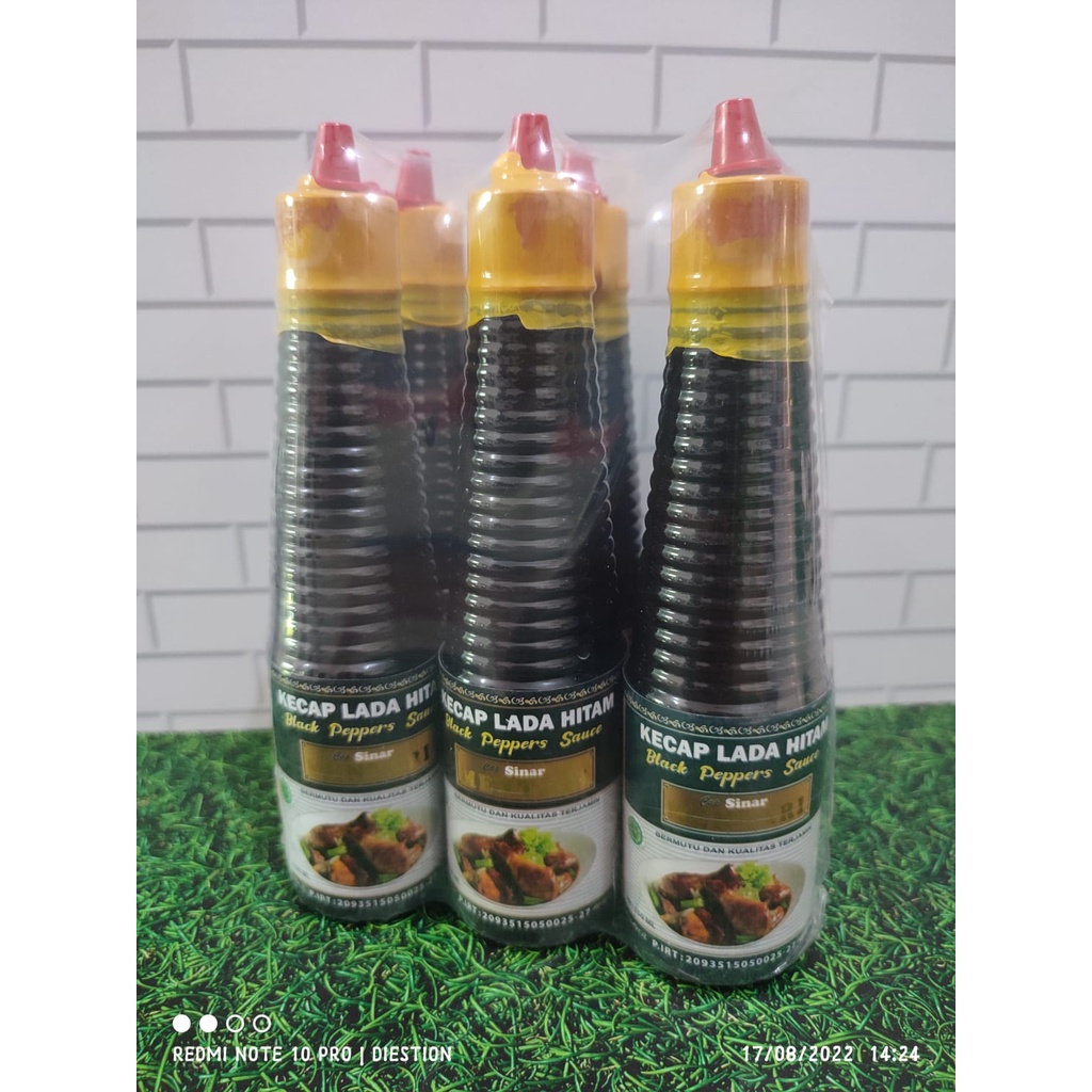 Jual Paket Hemat Kecap Lada Hitam Cap Sinar Mentari Isi 6 Botol 150mL ...