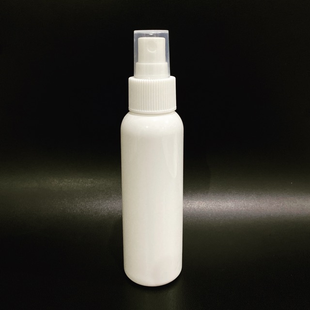 Jual BOTOL PET 100ML PUTIH GLOSSY - TUTUP SPRAY PUTIH | Shopee Indonesia