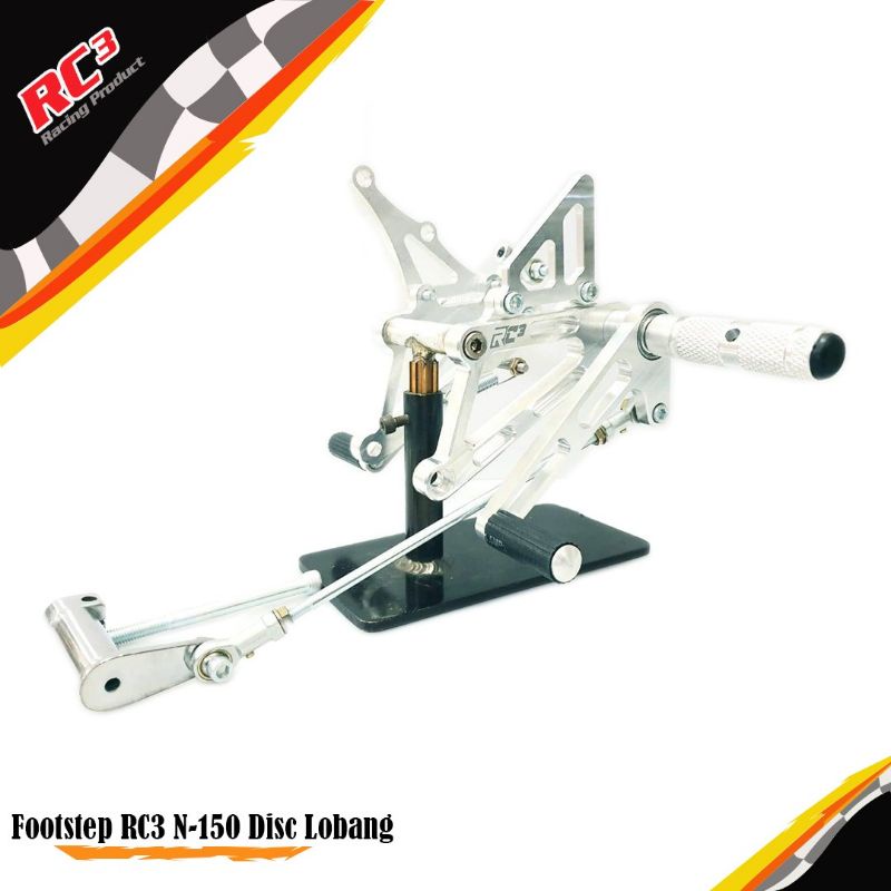 Jual footstep step underbond RC3 ninja 150 disk bolong adaptor | Shopee ...