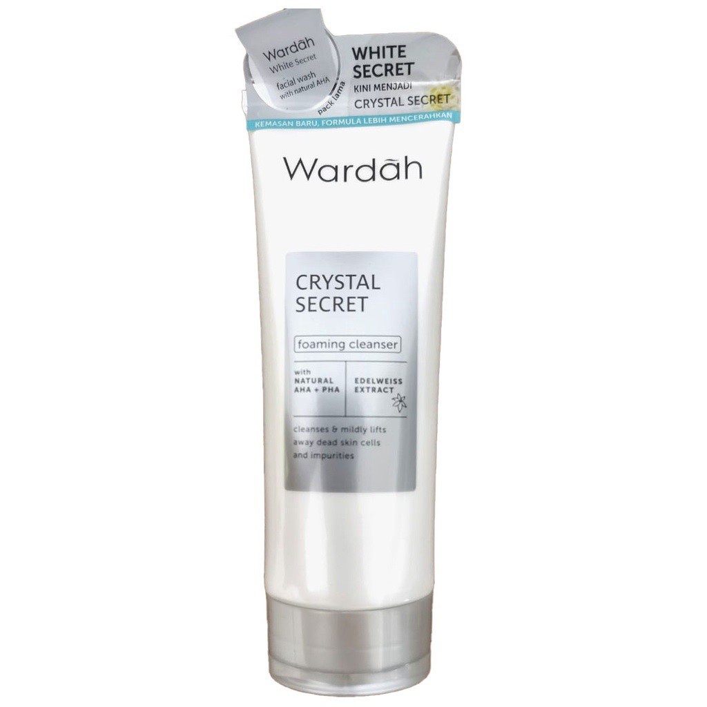 Jual Wardah Crystal Secret Foaming Cleanser - 100 ml /Wardah White ...