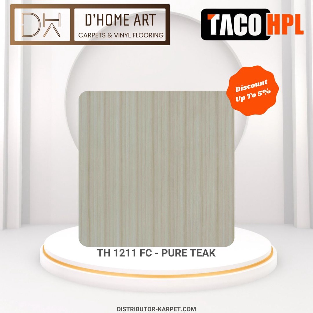Jual Taco HPL Woodgrain - Pure Teak | Shopee Indonesia