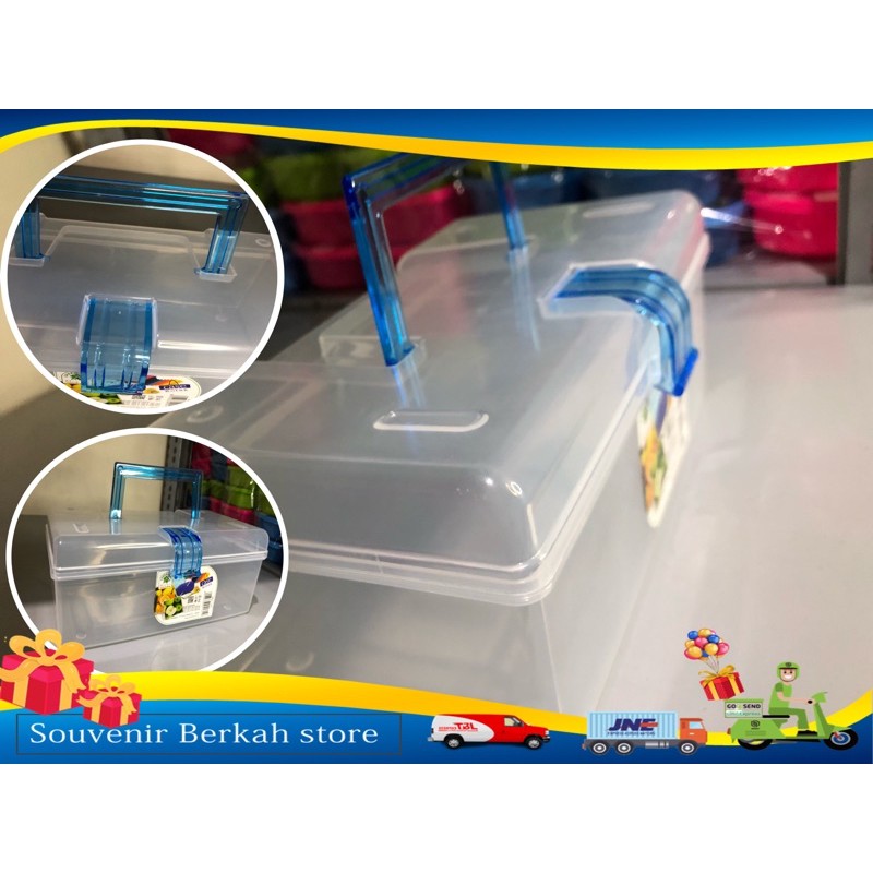 Jual Greenlife Container box transparan /souvenir ulang tahun | Shopee ...