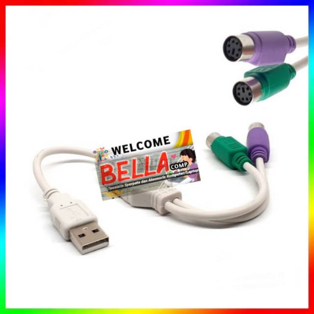 Jual Kabel converter ps2 ke to usb Konektor Konverter serial2usb ...