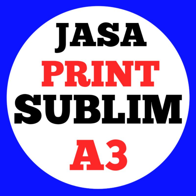 Jual jasa print sublim a3 - f4 / jasa cetak sublim a3 | Shopee Indonesia