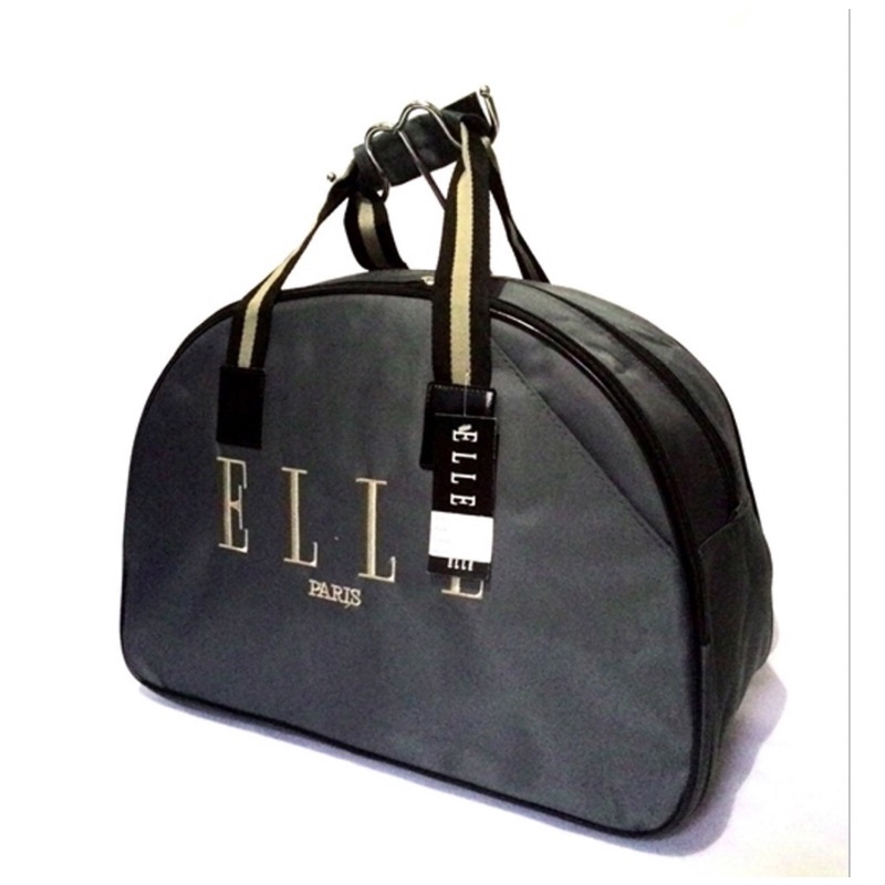 Jual TAS ELLE TRAVEL JUMBO 2 RUANG TERPISAH BAHAN PARASUT ANTI AIR DAN ...