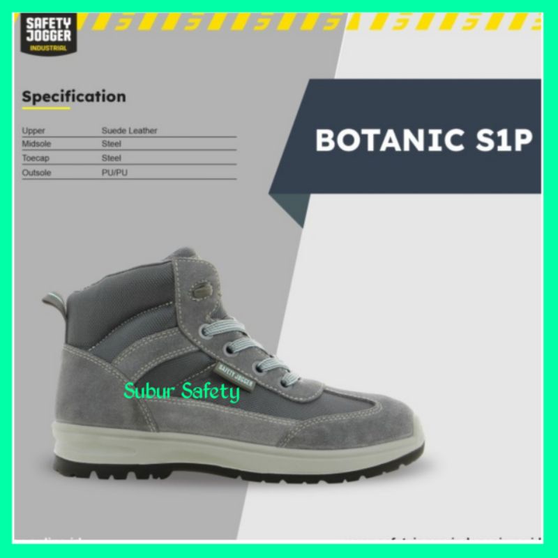 Jual Sepatu Safety Jogger Botanic S1p / Safety Shoes Jogger Botanic ...
