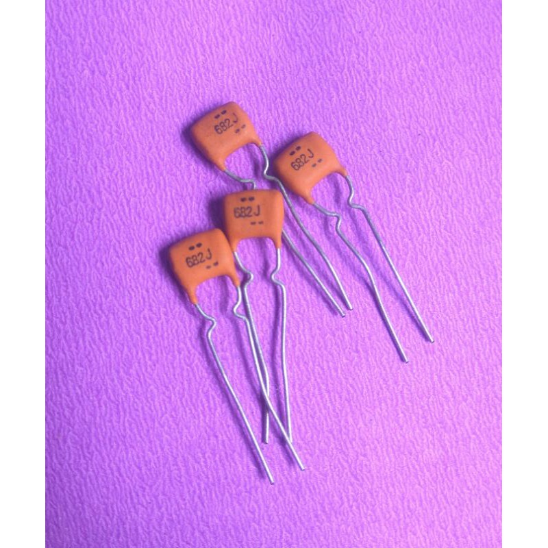 Jual C 6N8 6,8NF 6,8N 50V PANASONIC ECQ CAPACITOR KAPASITOR CAPASITOR ...
