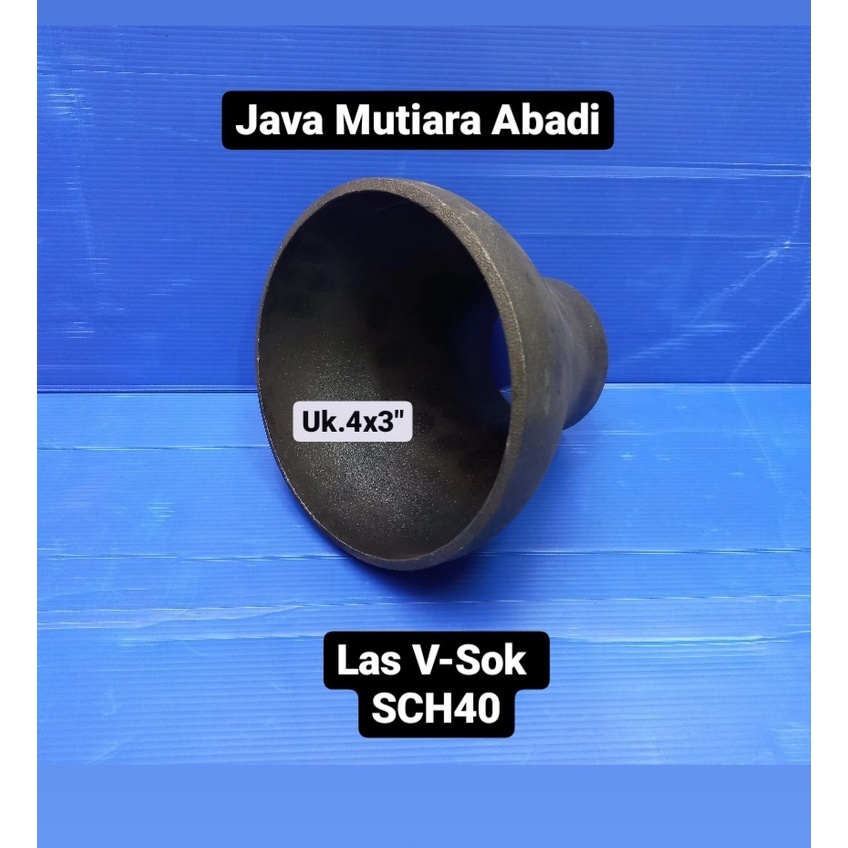 Jual Reducer 4x3 inch SCH 40/Vlok Sock Las Reducer Las Besi | Shopee ...