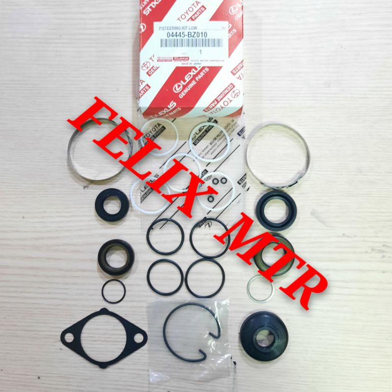 Jual SEAL REPAIR KIT RACK POWER STEERING BAWAH TOYOTA AVANZA XENIA 1.3 ...