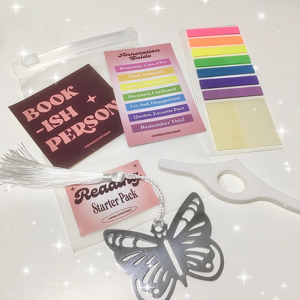 Jual Reading Kit | Reading starter pack annotation kit tabbing tab ...