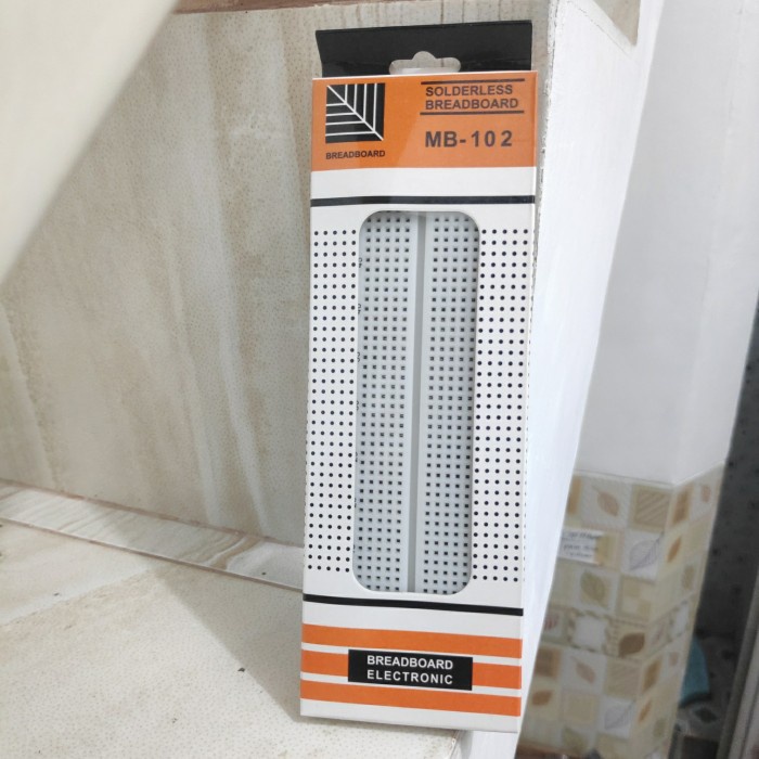 Jual breadboard 830 titik point MB102 project board PCB papan praktek | Shopee Indonesia