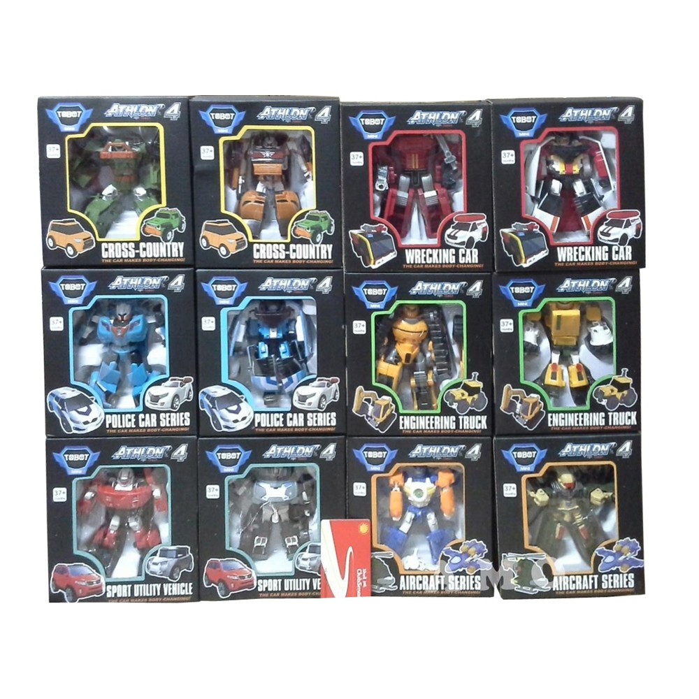 Jual FIGURE MINI TOBOT TRANSFORMABLE ROBOT | Shopee Indonesia
